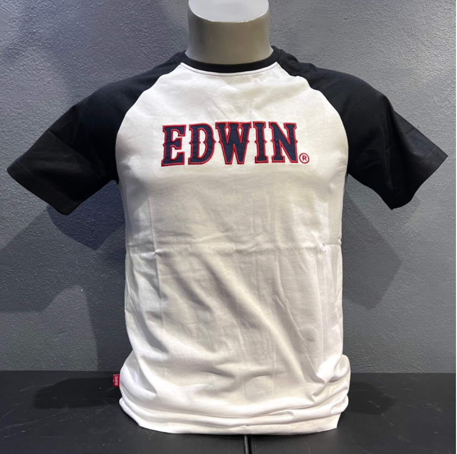 🔥NEW ARRIVALS🔥 EDWIN MEN’S SIGNATURE LOGO EMBROIDERED T-SHIRT ( 7480 ...