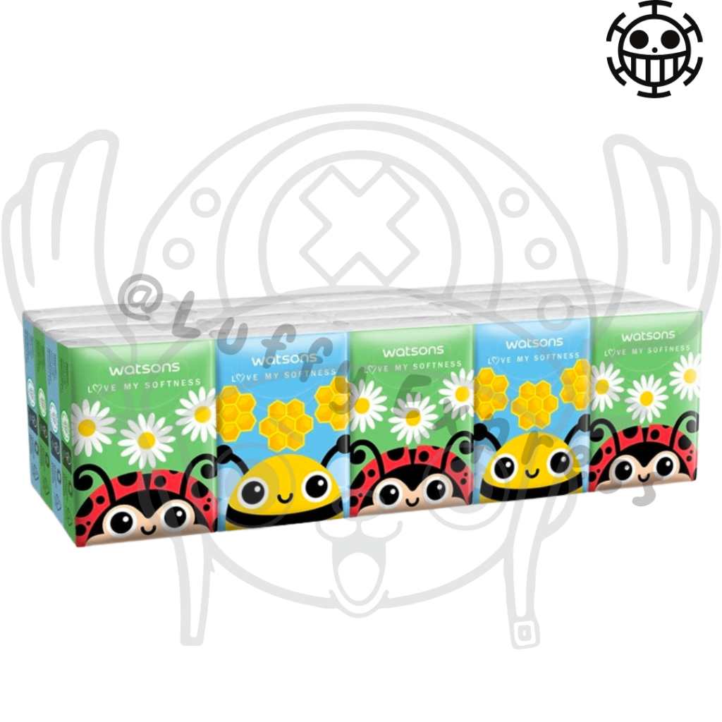 Watson WATSONS Bamboo Tissue 3ply x 10sheets x 20s Travel 3ply x 50s ...