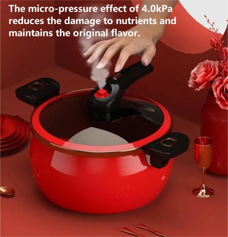 7L Multifunction Micro Pressure Pot Premium Enamel Pot Soup Pot ...