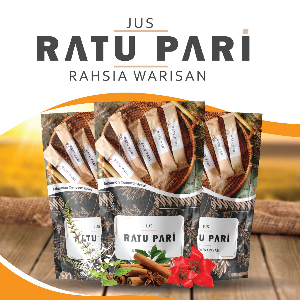 [ JUS RATU PARI ] - Bunga Maharani Minuman Herba Tradisional Berkualiti ...