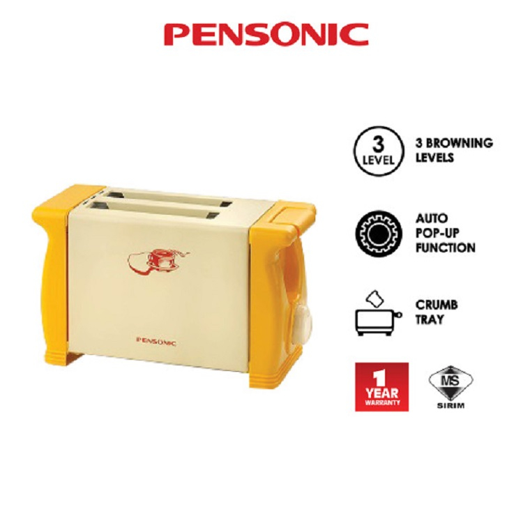 Pensonic/ Cornell/ Trio 2 Slices Bread Toaster PT-928 PT-929 AK-3N CT ...