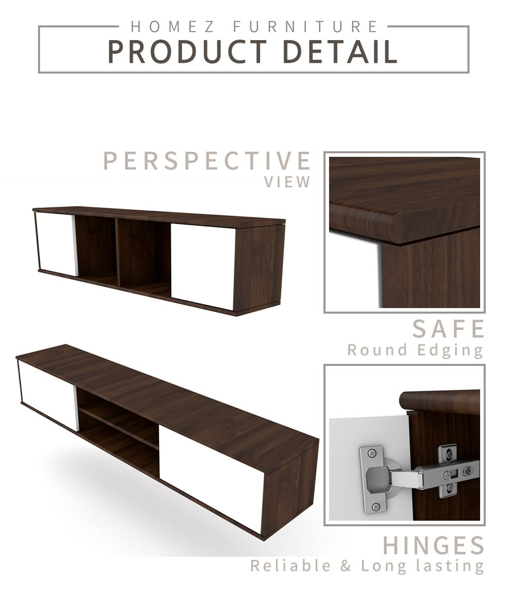 KitchenZ Wall Cabinet TV Cabinet Upper + Lower Tv Console Rak Tv ...