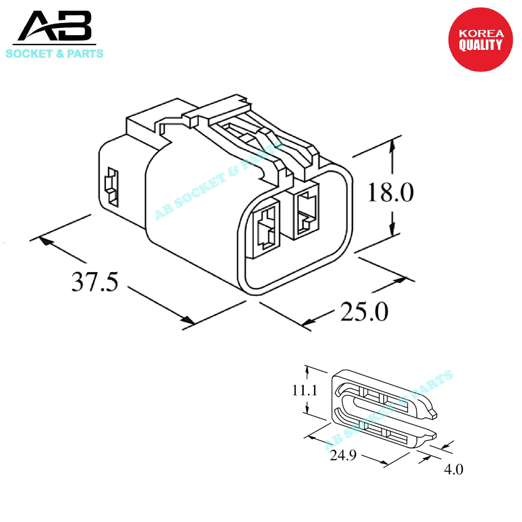 2 Pin Proton Saga BLM FL,Persona,Gen 2, Satria Neo,Wira,Perdana,Satria ...