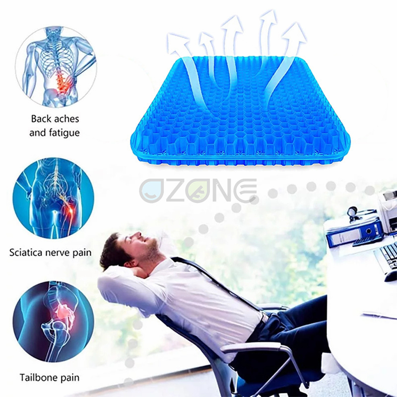 Cushion Gel Sitter Flex Seat Cushion Car Home Office Seat Egg Sitter ...