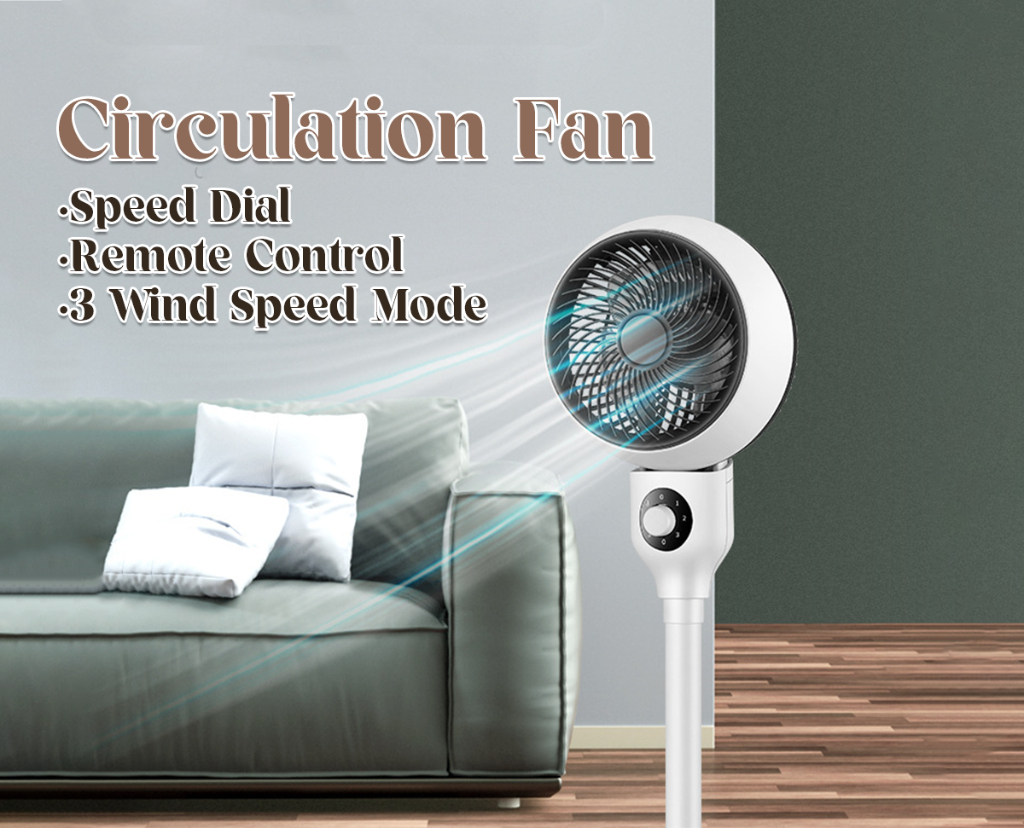 McJoden - CIRCULATION FAN Yangzi Air home Household Electric Fan Floor ...