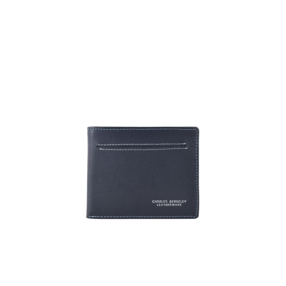 Charles Berkeley ARTHUR Genuine Leather Men's Bi-Fold Wallet Dompet ...
