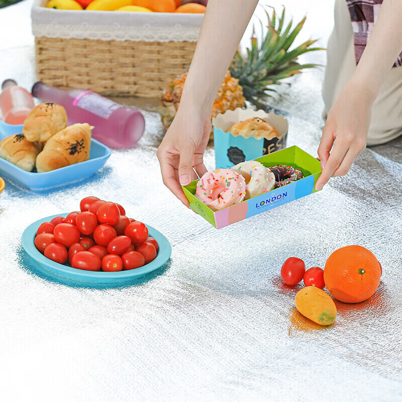 Waterproof Ground Mat Camping Double Sided Aluminium Foil Outdoor ...