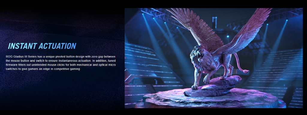 Asus P514 ROG Gladius III | 19,000 DPI Wired Optical Gaming Mouse | 6 ...