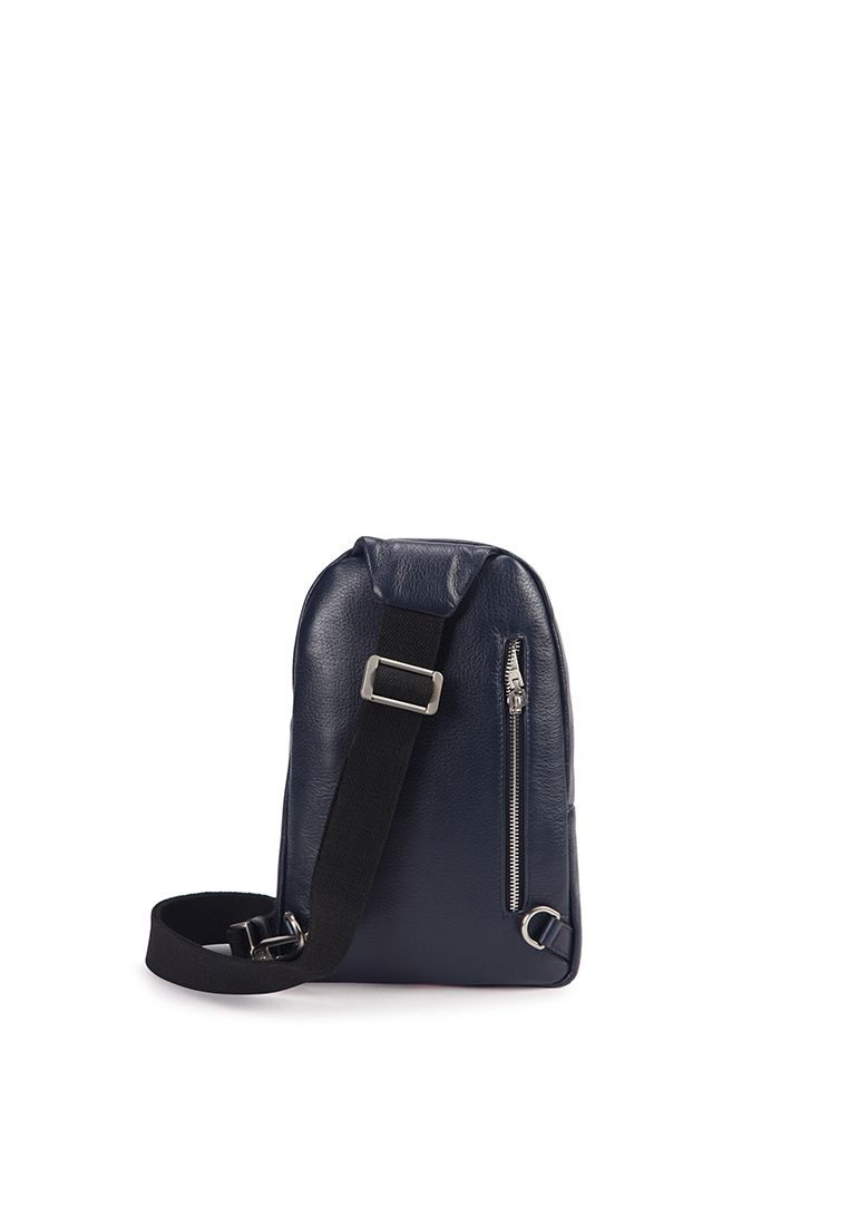 Charles Berkeley BURLINGTON British Style Men's Leather Crossbody Waist ...