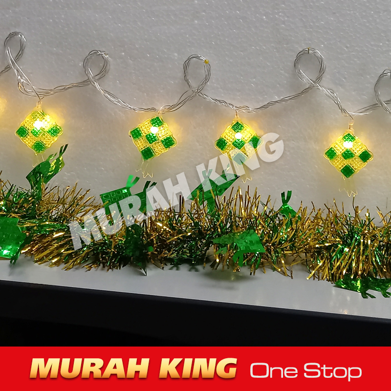 20L Hari Raya Decoration Light Lampu Hari Raya Lampu Ketupat Raya ...