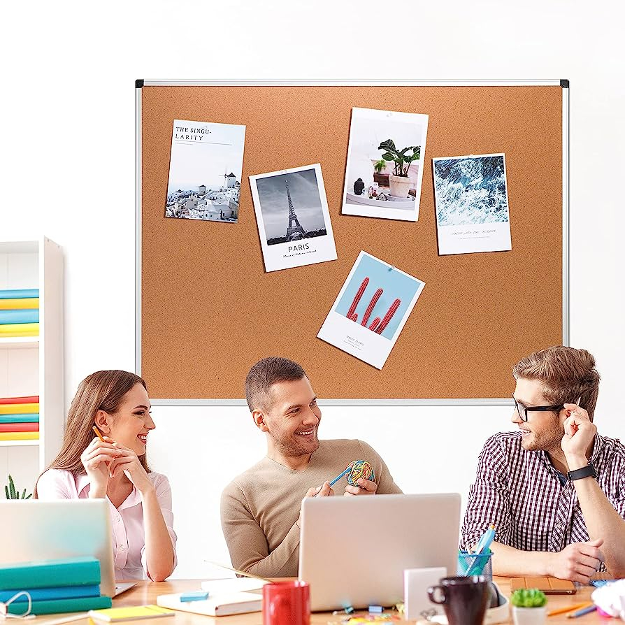 Notice corkboard / Notice cork board (Small Size) 1x1 1x1.5 1x2 2x2 2x3 ...