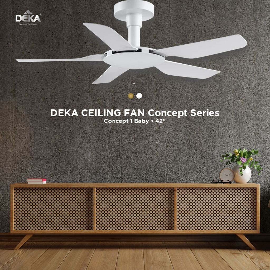 Deka Ceiling Fan (42Inch/56Inch) CONCEPT Series 14-Speed DC Motor ...