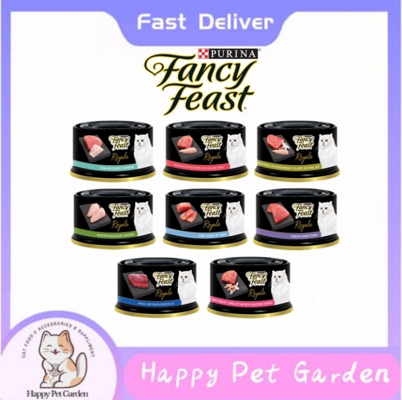 Purina Fancy Feast Royale Cat Canned Food Wet Food Makanan Kucing Basah ...