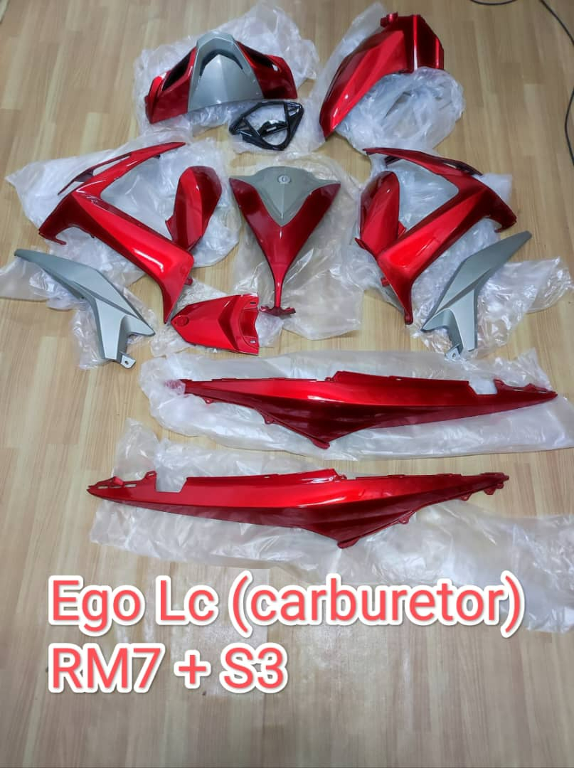 (KOSONG) Coverset Cover Set (HLD) yamaha egolc Ego LC (carburetor) | Shopee Malaysia