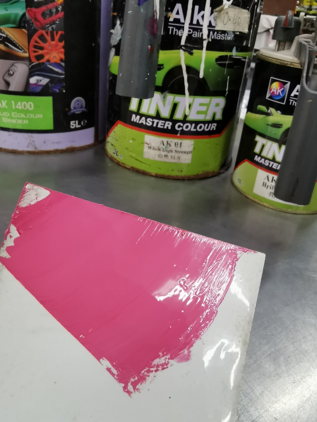 2K Paint 【 AIKKA AK5069 Crown Pink 】 SOLID SERIES Colour Car Motor ...