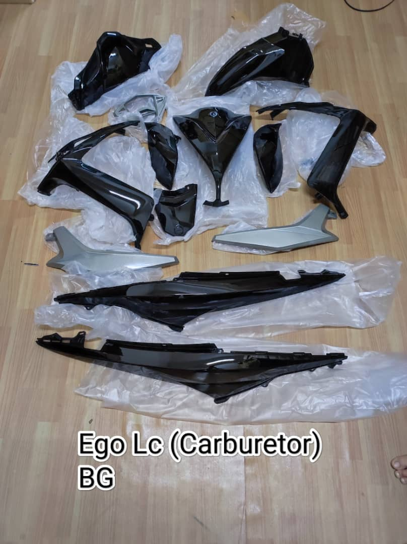 (KOSONG) (CARBURETOR) Coverset Cover Set (HLD) yamaha egolc Ego LC (carburetor) | Shopee Malaysia