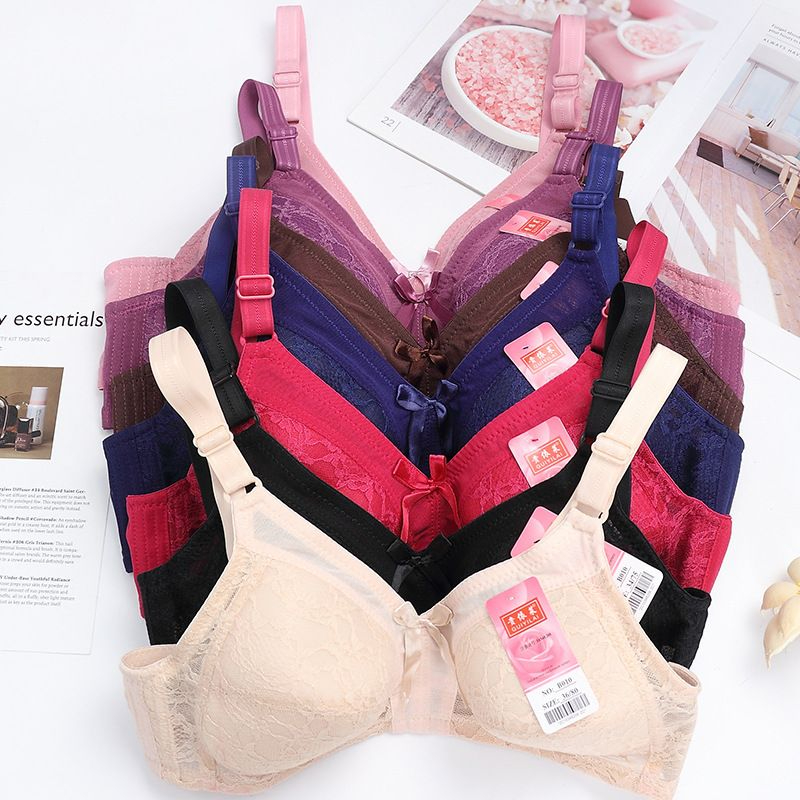 Bra Plus Size Wireless BC Cup Non Wired Women Bra Full Cup Baju Dalam ...