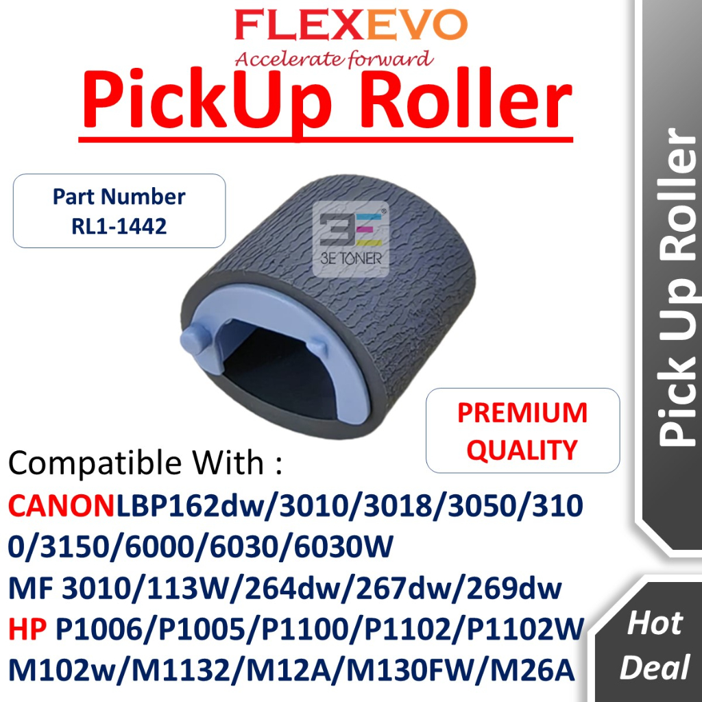 Pick Up Roller For HP P1102 M12A M102W Canon LBP6000 LBP6030 MF3010 ...