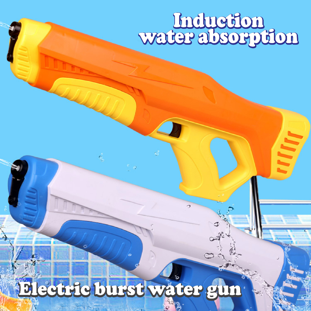 Automatic Water-absorbing Electric Water Gun High-pressure Powerfull ...