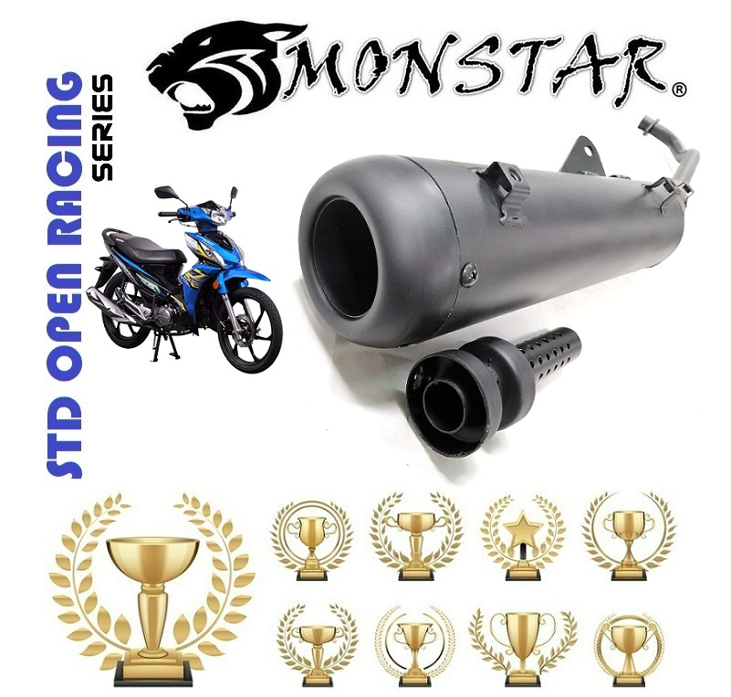 Motor Ekzos 28mm KRISS MR3 KRISS110 Racing Std Open Exhaust EPOWER ...