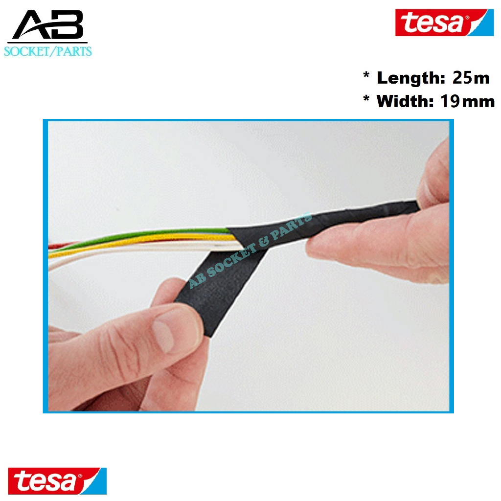 Tesa 51036 Germany Adhesive Cloth Fabric Tape Electrical Cable Wiring ...