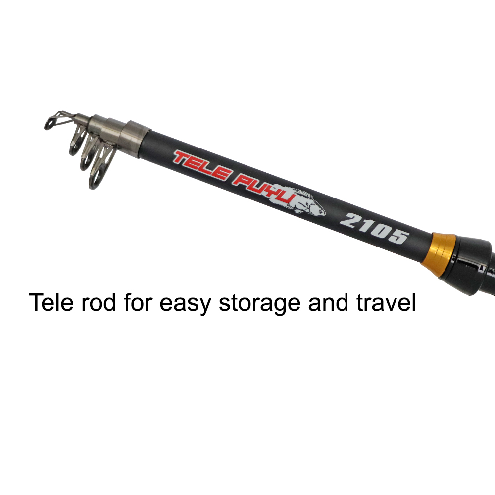 Xpuyu Tele Puyu Rod Fishing Pancing Spinning (1.50m-3.00m) Freshwater ...