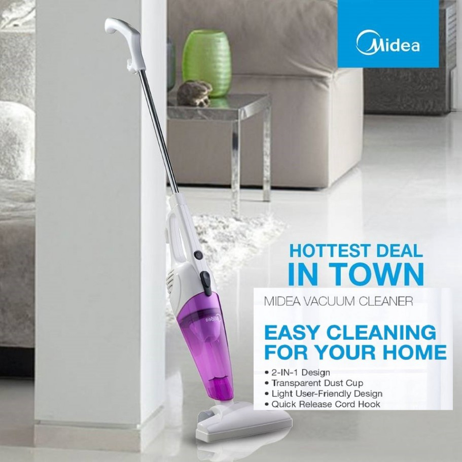 Midea / Morgan Upright & Handheld Stick Vacuum Cleaner MVC-SC861R / MVC ...