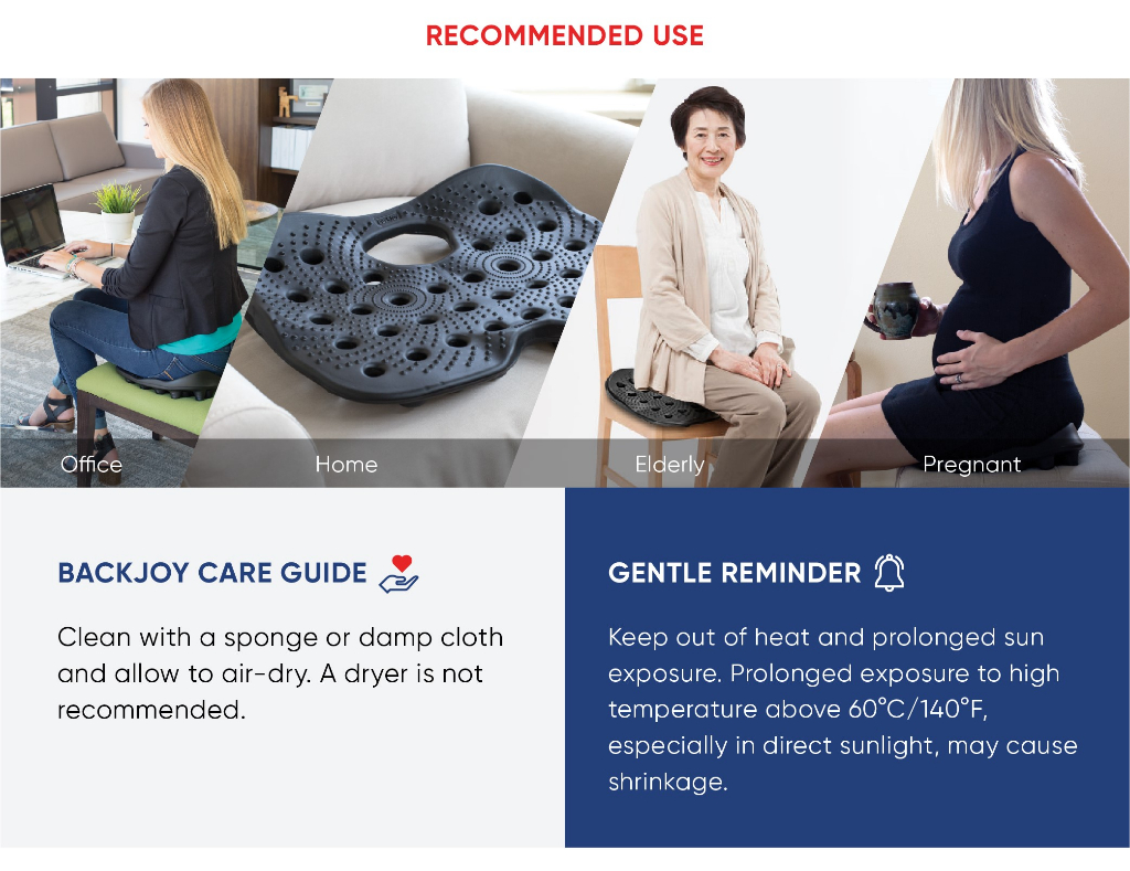 BACKJOY SitzRight Seat Cushion | Shopee Malaysia