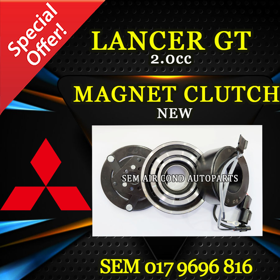 MITSUBISHI LANCER GT 2.0CC OEM TAIWAN NEW MAGNETIC CLUTCH/ MAGNET ...