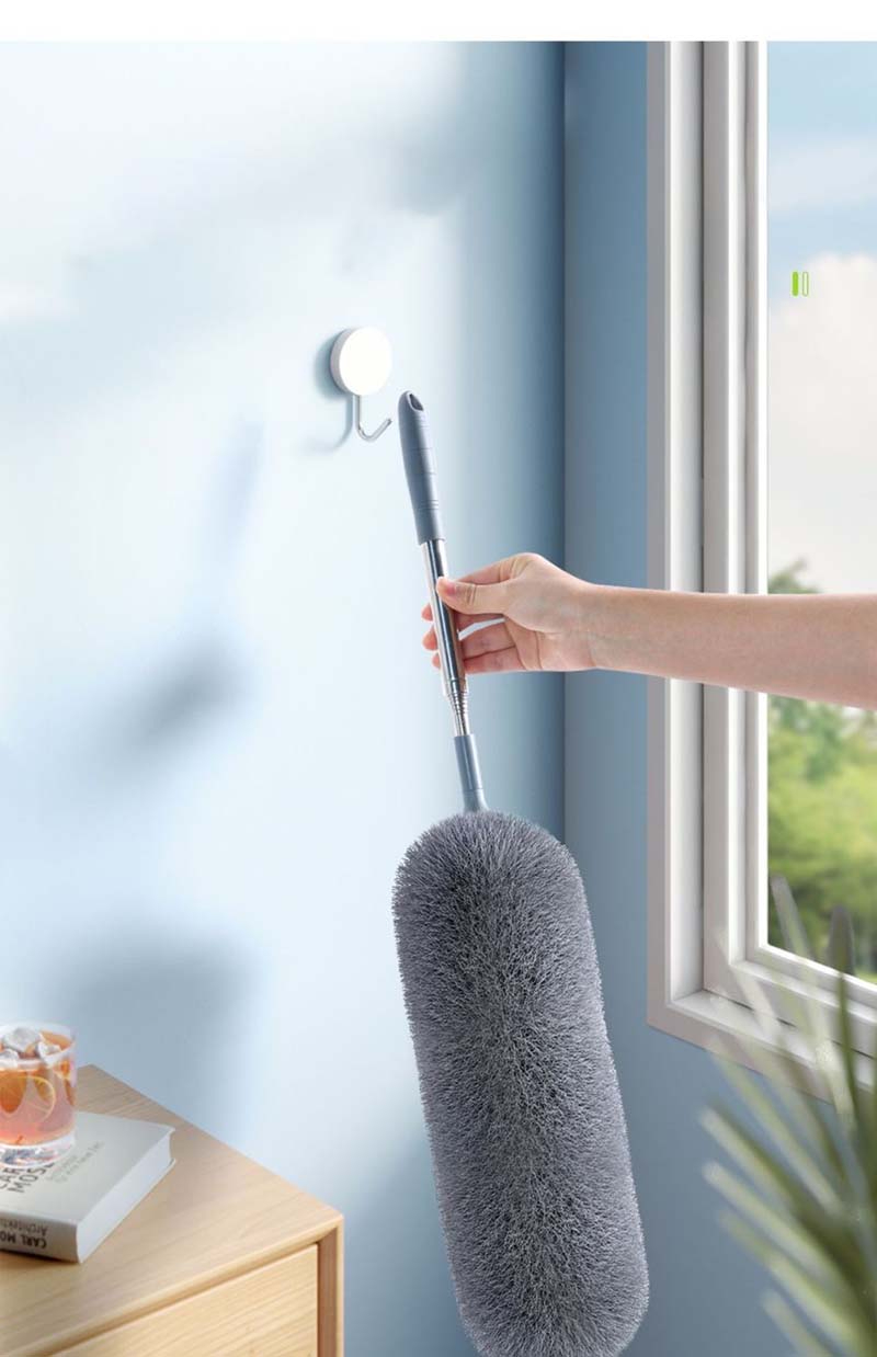 Extendable Microfiber Duster for Cleaning Extra Long 280CM Dust Cleaner ...