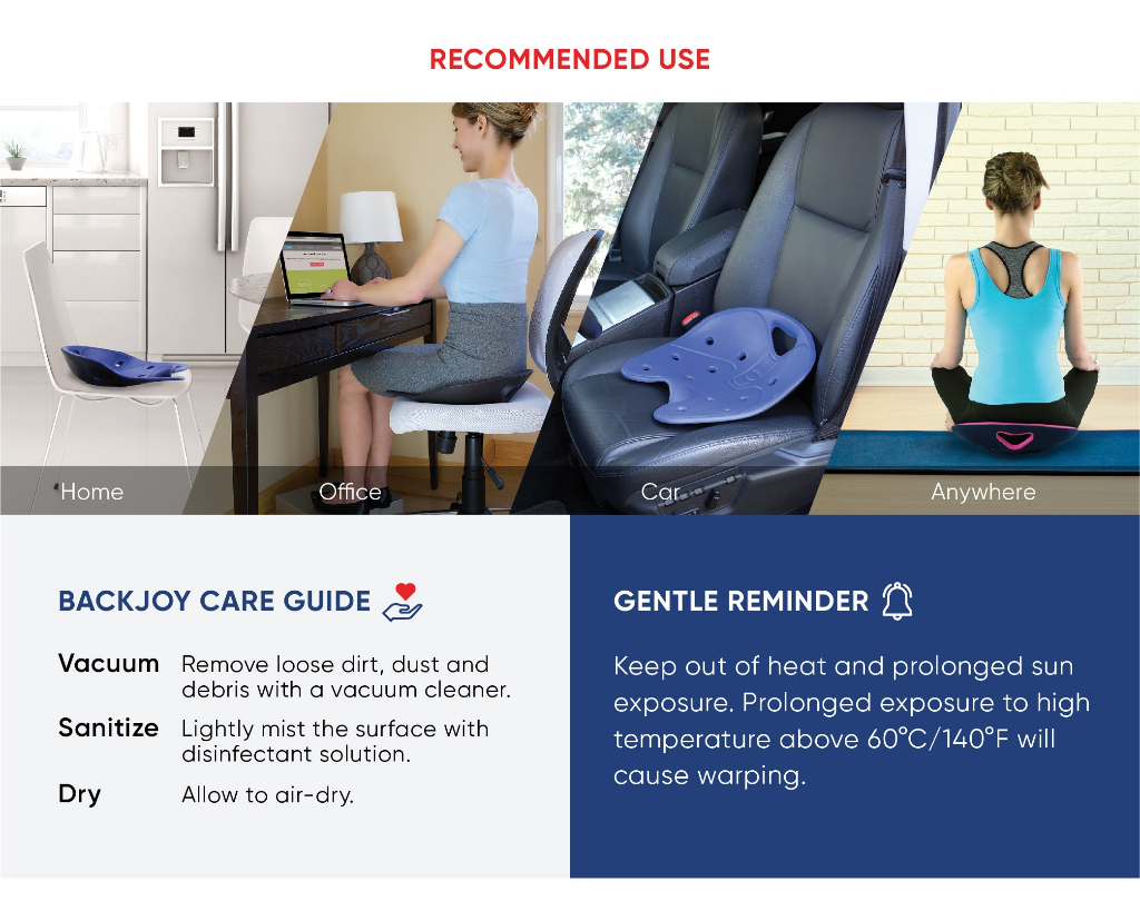 BACKJOY Sitsmart Core Fit (Grey) | Shopee Malaysia