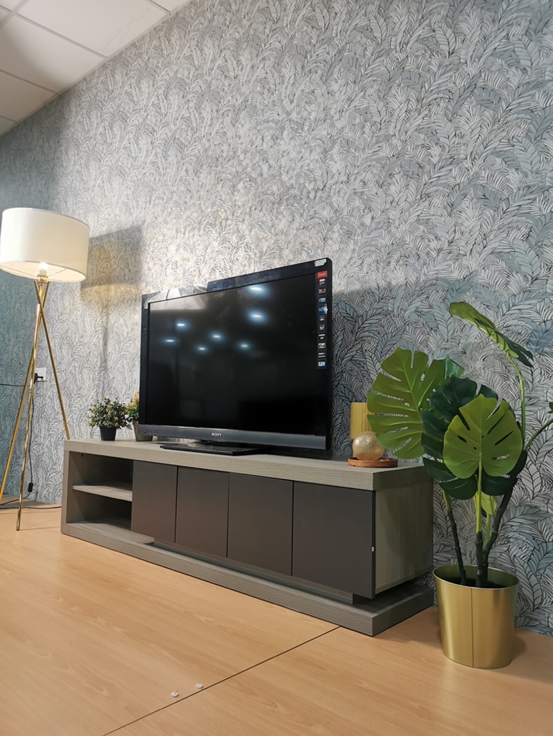 Furniture Art Design 6 Feet TV Cabinet /TV Console/ Media Storage/ Rak ...