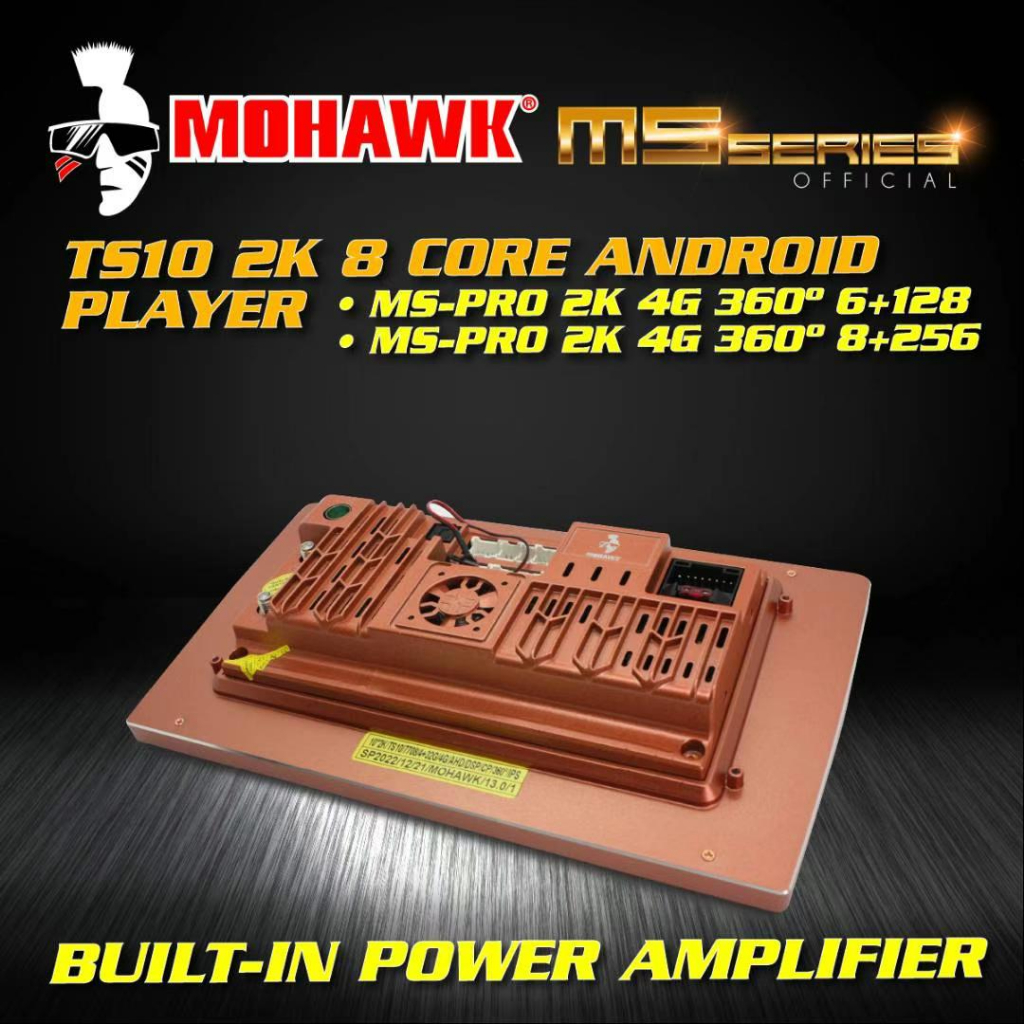 Original Mohawk MS PRO Series 2K Resolution QLED Car Android Player can ...
