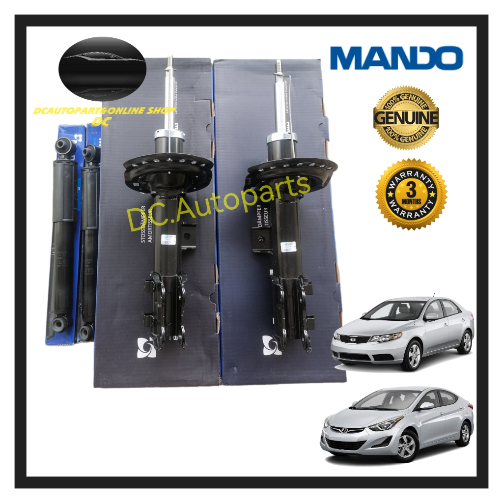 ORIGINAL MANDO KIA FORTE / ELANTRA MD 1.6 1.8 AVANTE X20 SHOCK ABSORBER ...
