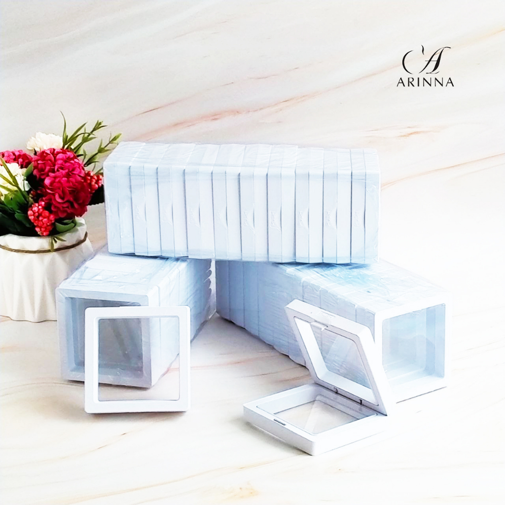 ARINNA Display Elastic Jewelry Brooch Box Storage Kotak Butang Baju ...