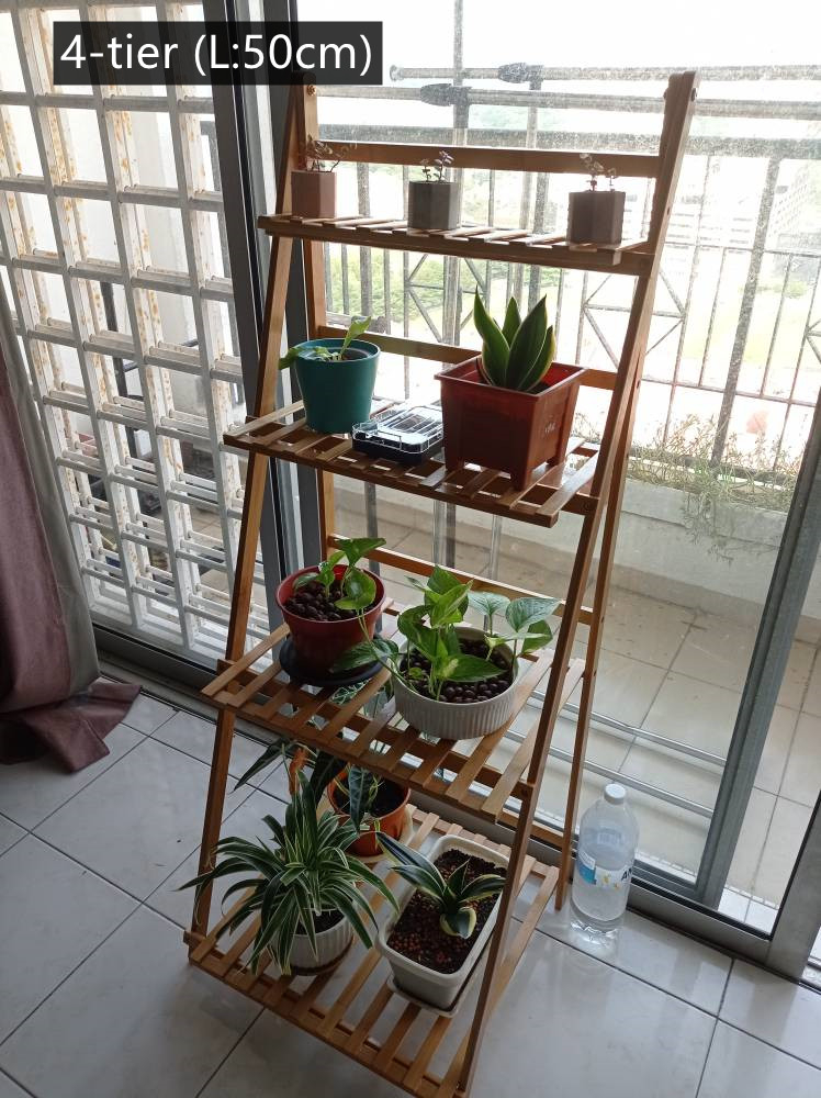 FY Flower Rack Flower Display Plant Rack Shelf Rak Bunga Bertingkat 3/4 ...