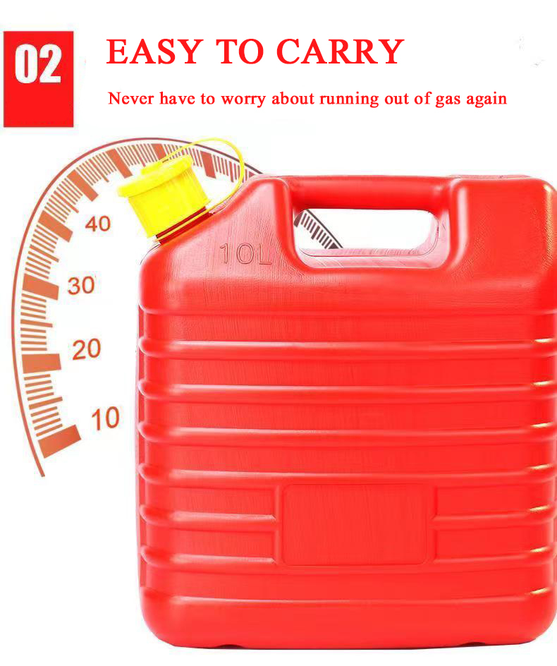 5L， 10L， 20L Gasoline Tank Jerry Can petrol HDPE reserve fuel tank Oil Tank MotorcycleTong ...