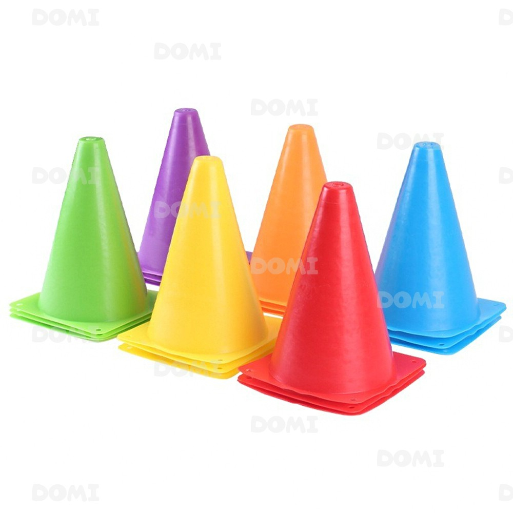 DOMI Colorfull Training Cone School Outdoor Activity Floor Marker Sport ...
