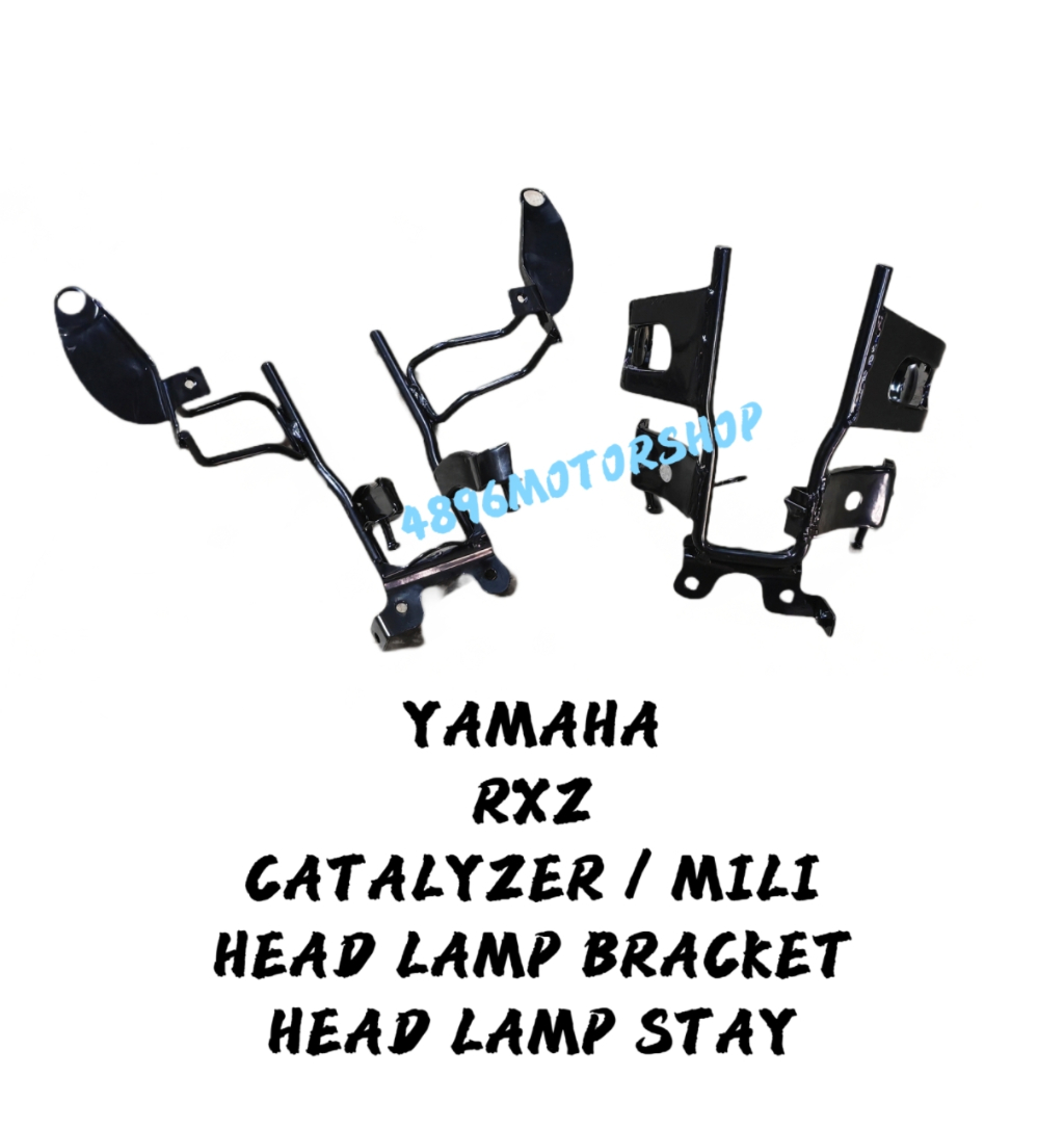 YAMAHA RXZ CATALYZER 5PV HEAD LAMP STAY HEAD LAMP BRACKET | Shopee Malaysia