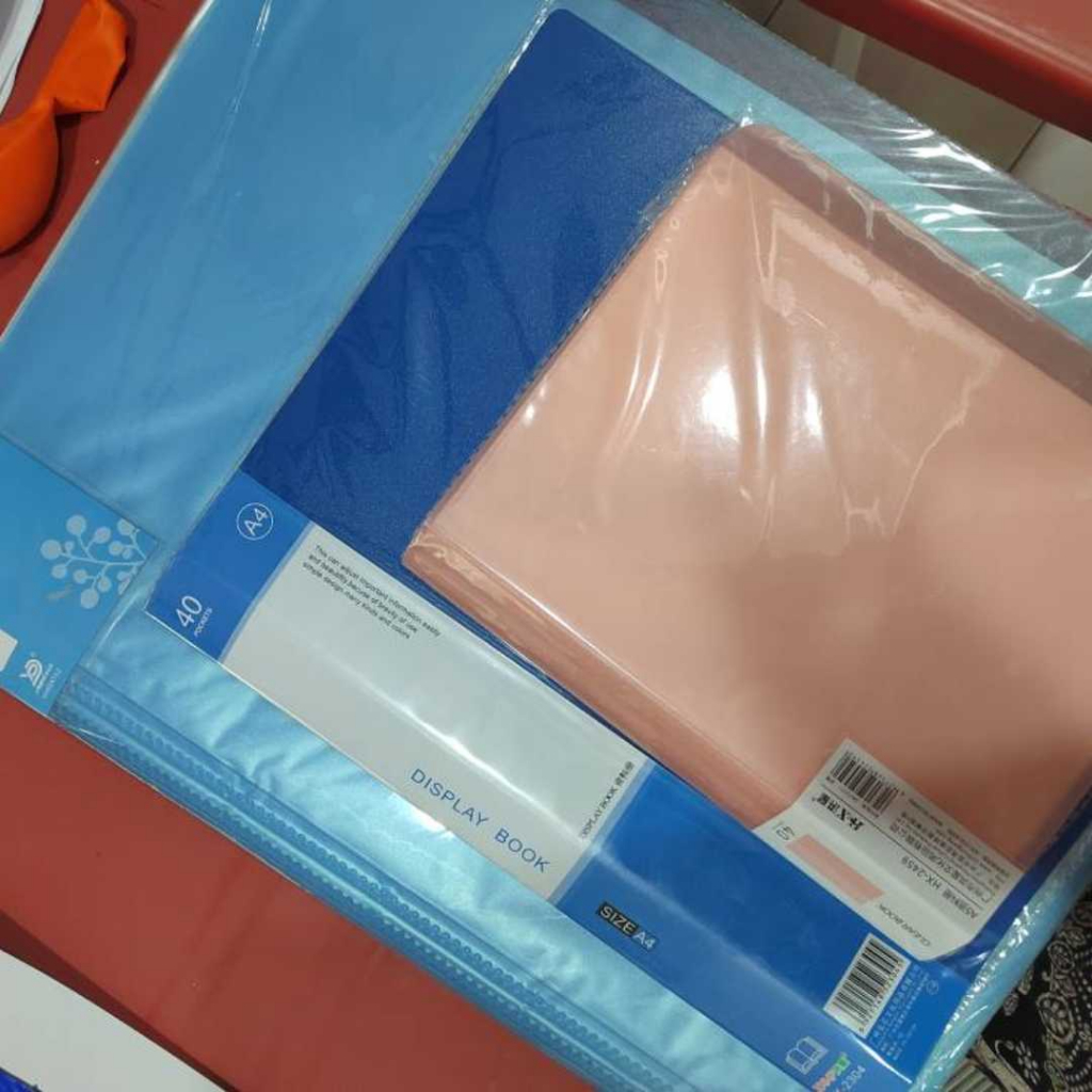 A4 30 Pocket / 40 Pocket Clear Book / Clear Holder / Display Book ...