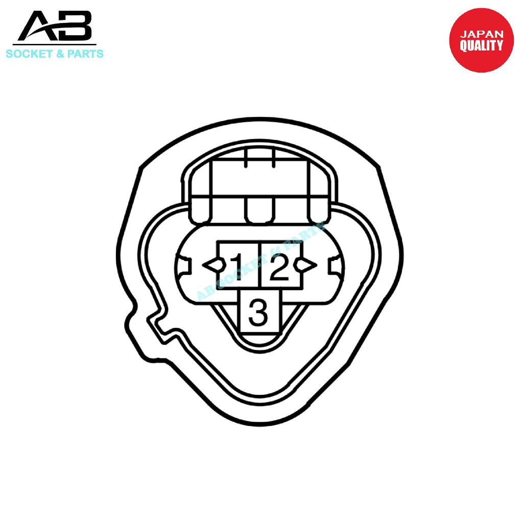 3 Pin Toyota Vios Ncp42 Avanza Camry Acv30 89422-BZ010 Water ...