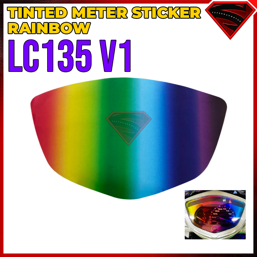 TINTED METER PELANGI Y15 V1 V2 RS150 V1 V2 LC135 SRL115FI Y125ZR ...