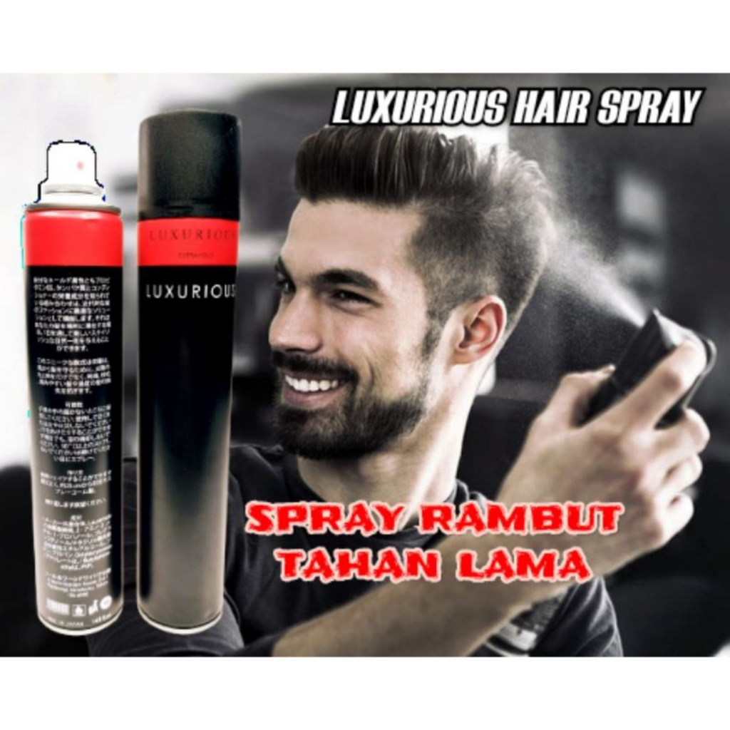 [HomePark] Luxurious Extra Hold Hair Spray (420ml) Unisex Spray Rambut ...