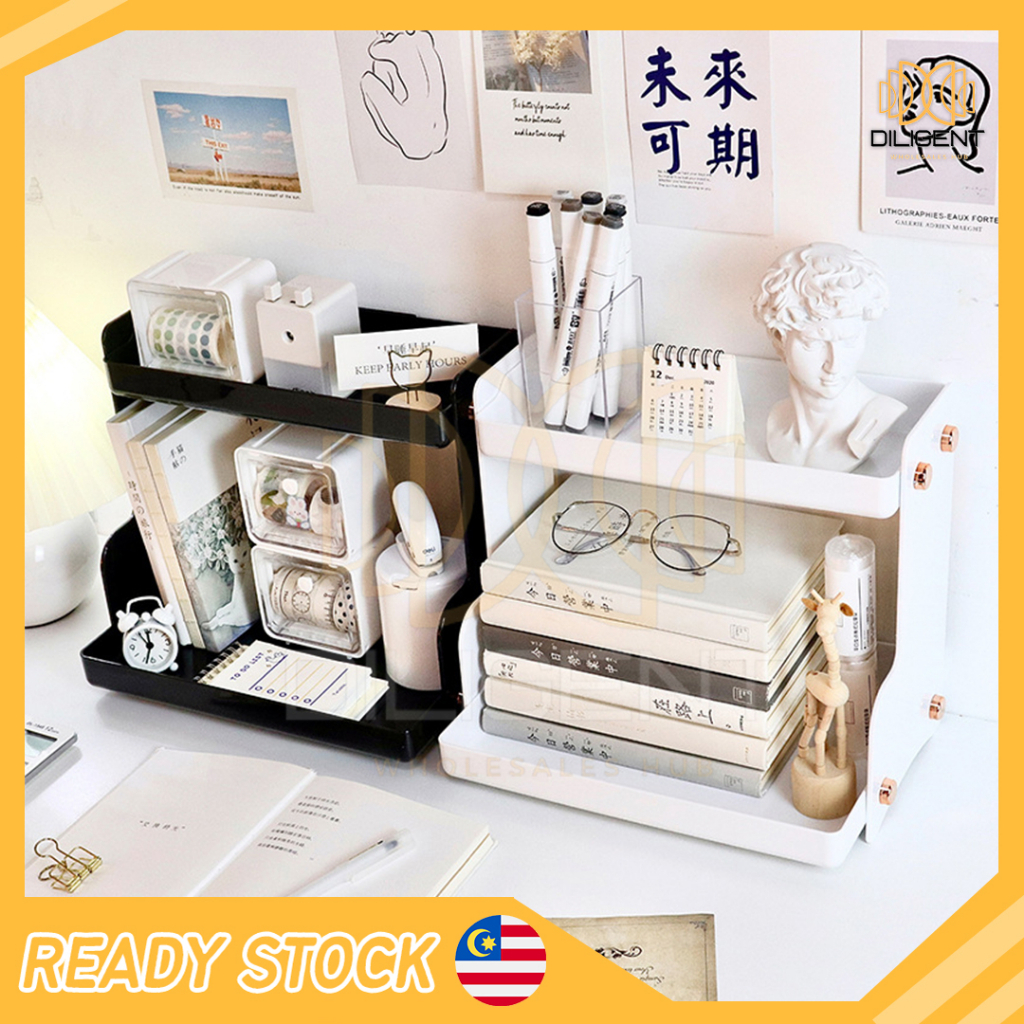 【D246 READY STOCK】 Luxury Style Wall Mounted Storage Rack ...