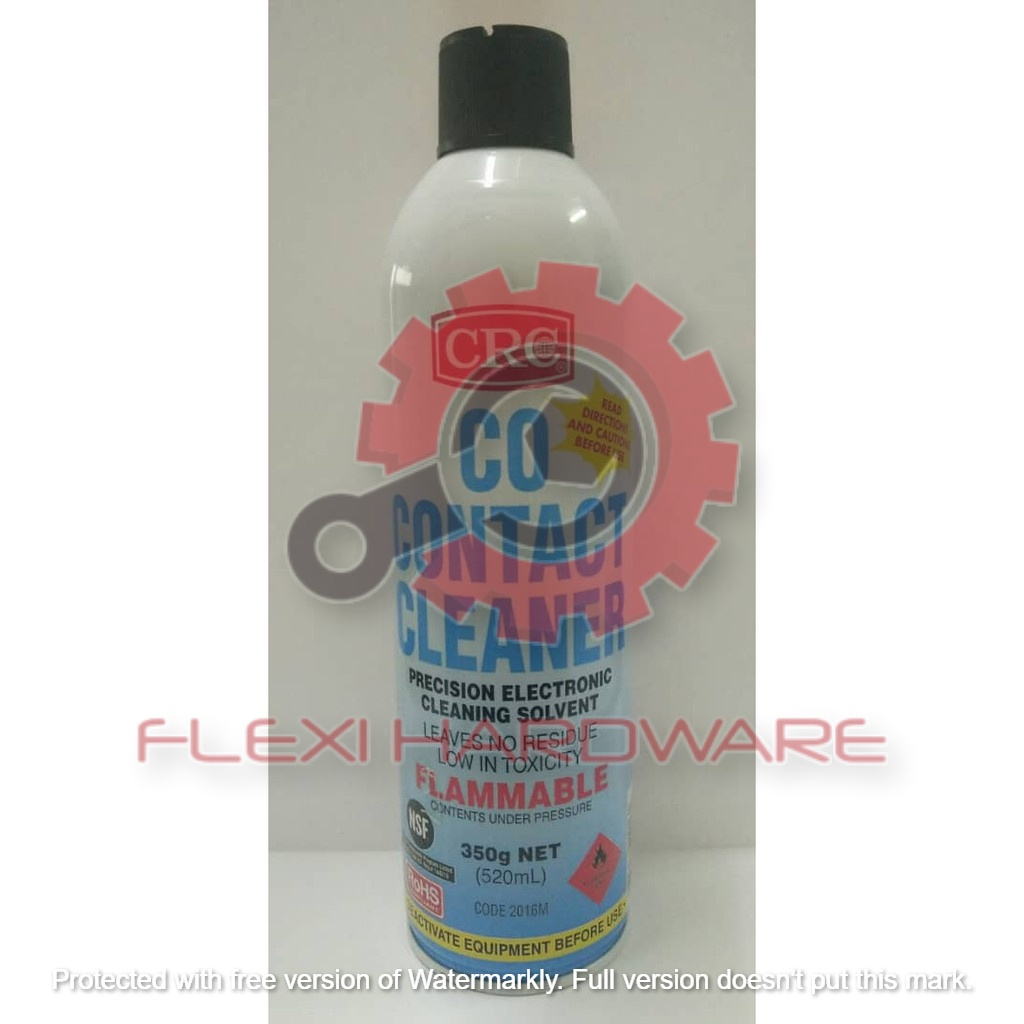 CRC CO-Contact Cleaner Electronic Board Cleaner Electric 350g | Shopee ...