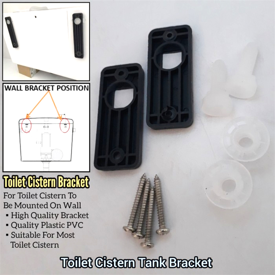 Bathroom Toilet Cistern Tank Bracket Cistern Spare Part Tong Jamban ...