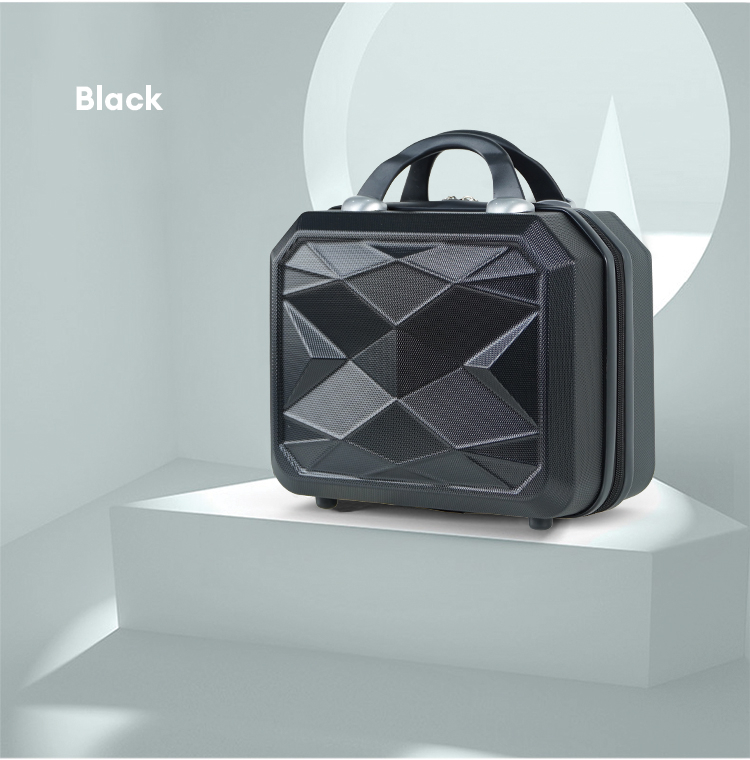 Case Valker Carja 12 inches ABS Cosmetic Case Travel Luggage Bag (12 ...