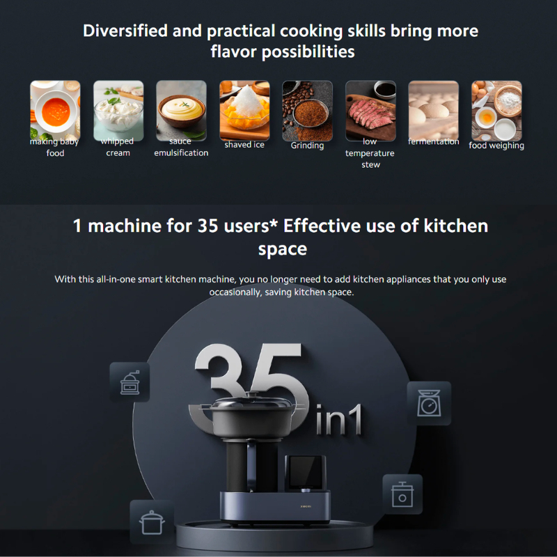 Xiaomi Smart Cooking Robot | Shopee Malaysia