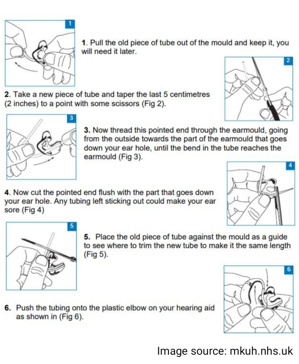 Preformed Tubing / Tube / Pipe / Paip / 耳模管 for BTE hearing aids / utk ...