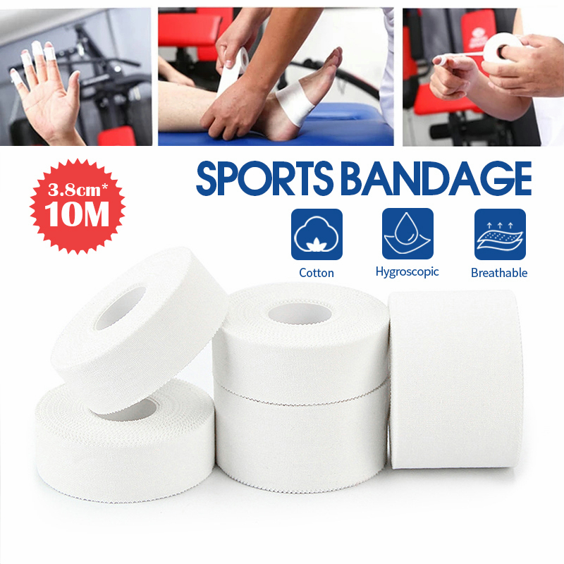 Sport Strapping Tape Self Stick Cotton Sport Elastic Tap Therapeutic ...